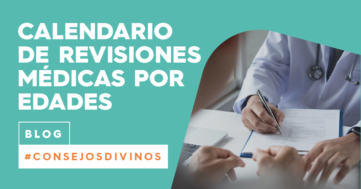 Calendario de revisiones médicas por edades recomendadas